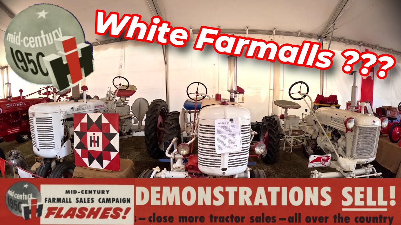 White Farmalls ????? Farmall Cub , Super A and C at the NC State Fair # ...