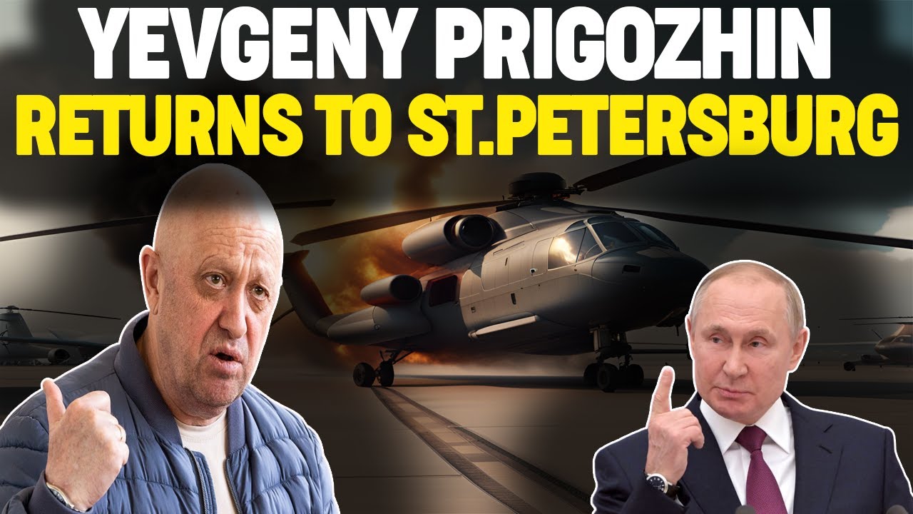 Exclusive Footage | Yevgeny Prigozhin Returns to St. Petersburg ...
