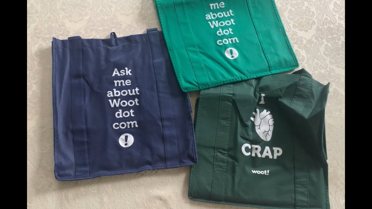 Unboxing Multiple Bags O' Crap by Woot! - YouTube