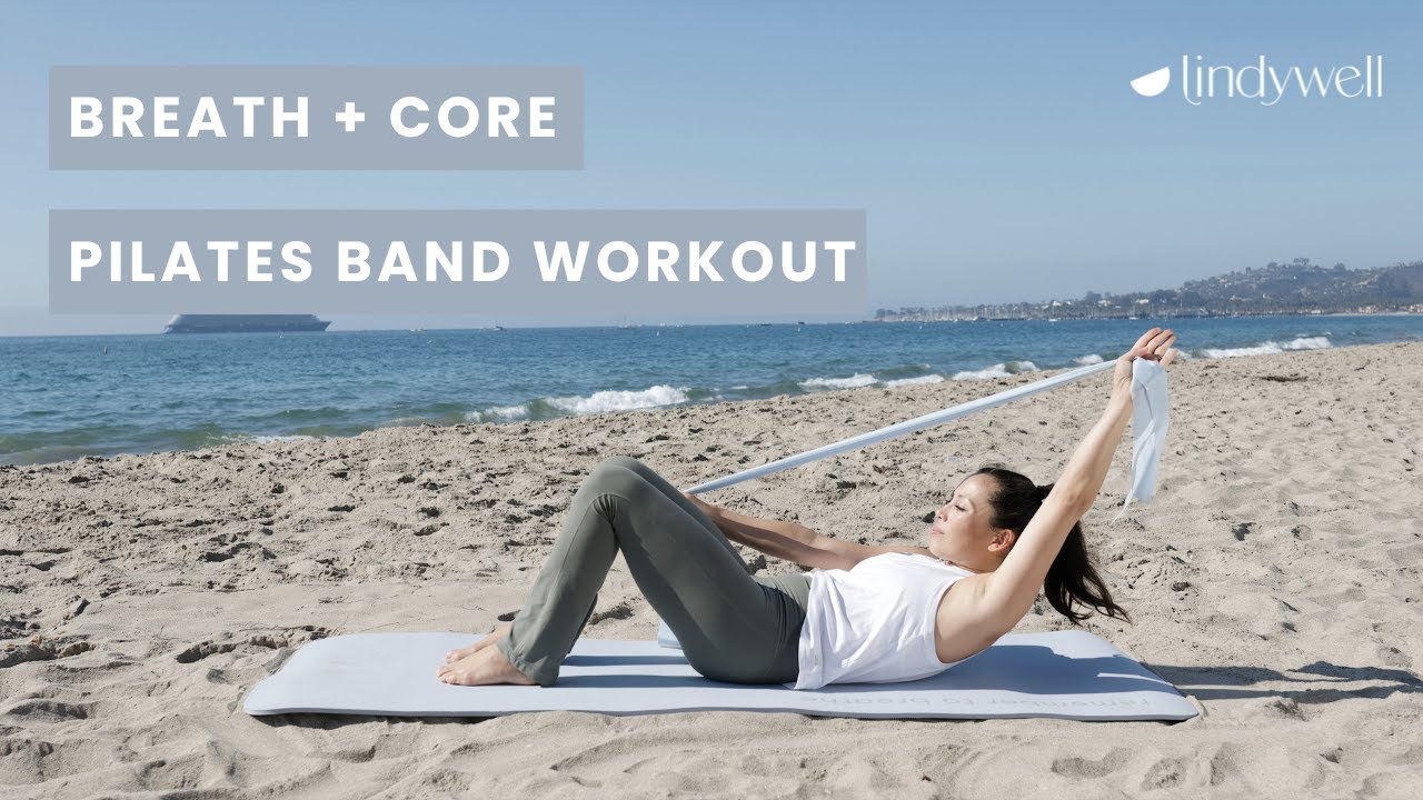 Breath & Core Band Pilates Workout - YouTube
