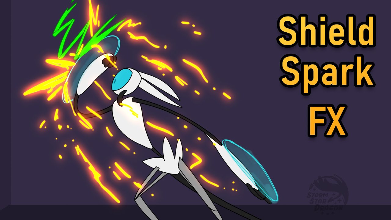 Shield Spark FX Test (Contains flashes!) - YouTube
