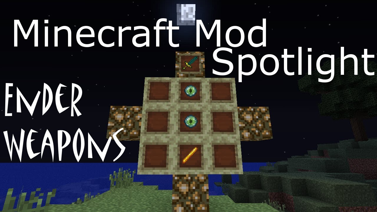 - Minecraft Mod Spotlights | Ender Weapons | NerdZander - - YouTube