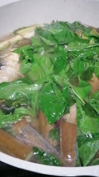 Sinabawang Pritong Isda (Fried Fish Soup) #filipinofood #soup #fishsoup - YouTube