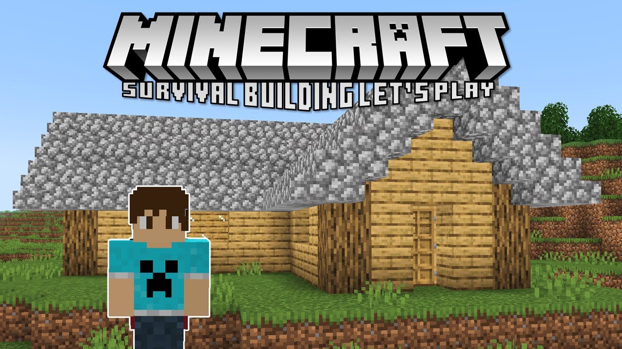 How to Build Your First STARTER HOUSE in Minecraft 1.18 Survival (#1 ...