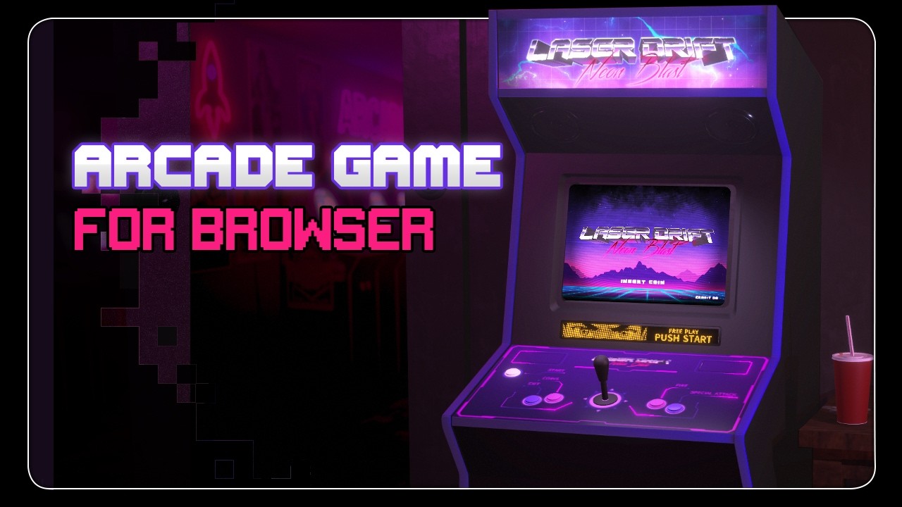 Building a Playable Retro Arcade for the Web - YouTube