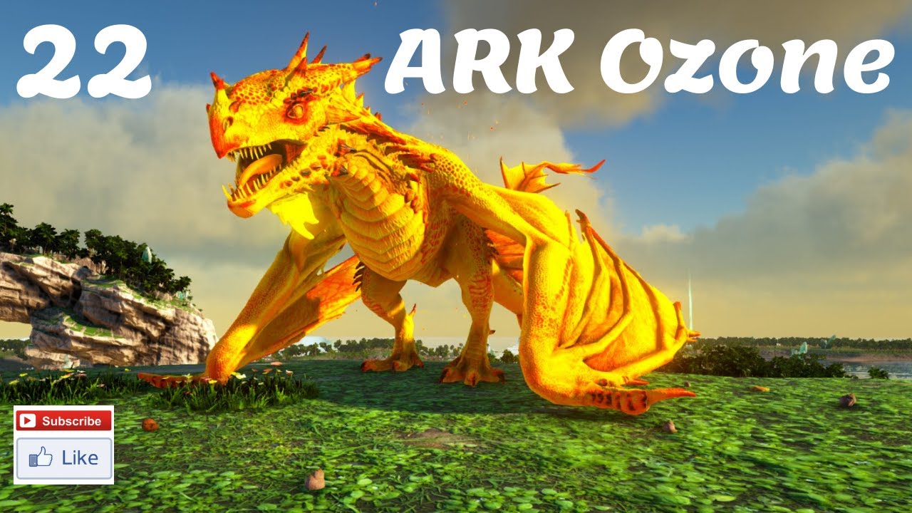 ALPHA WYVERN TAME: ARK SURVIVAL EVOLVED. ARK OZONE MOD - YouTube