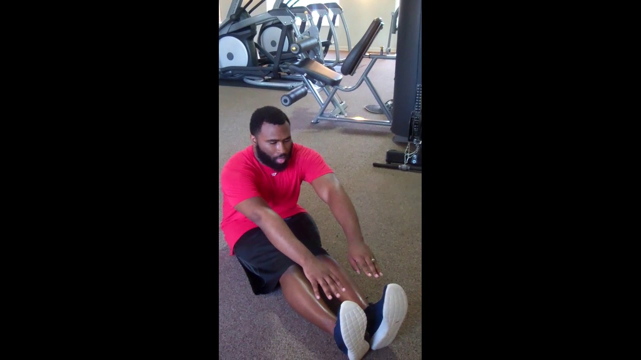 Sitting Toe Touch - YouTube