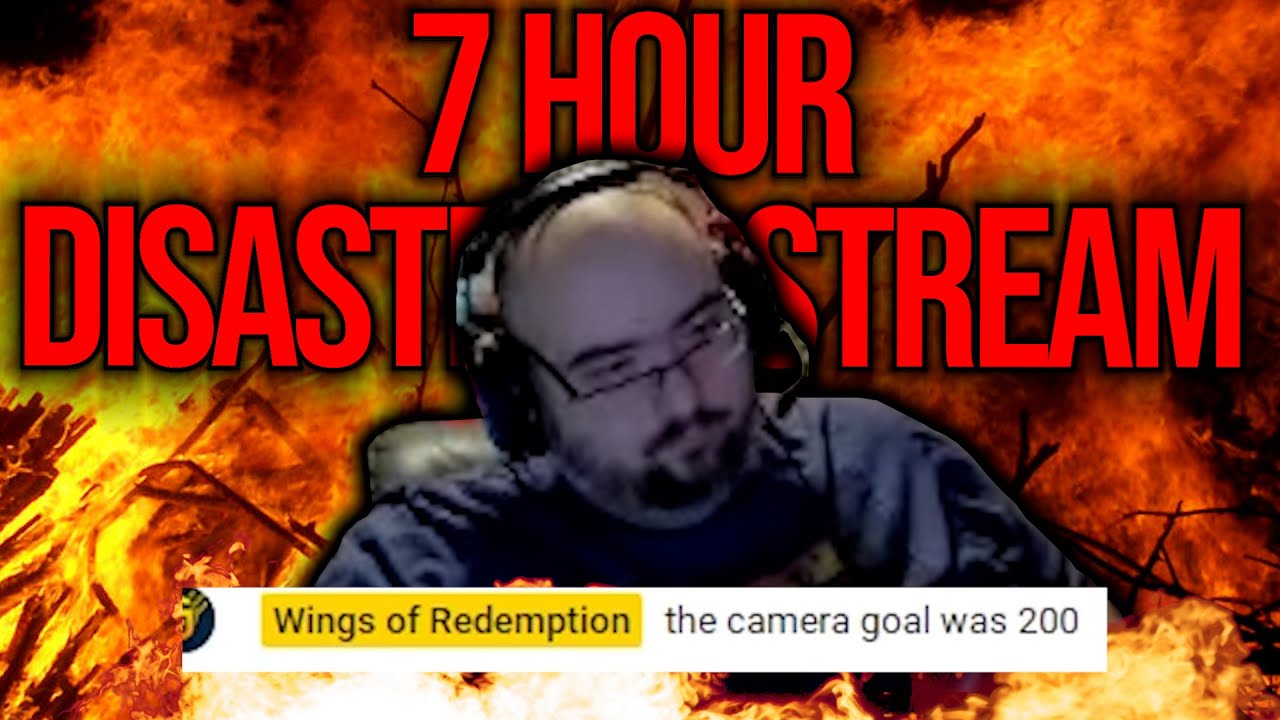 WingsOfRedemption TAKES THE STREAM HOSTAGE In 7 Hour Long Disaster ...
