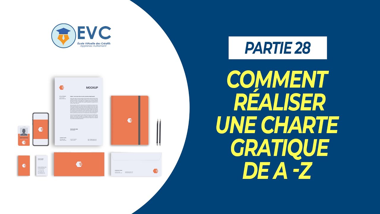 PARTIE 28 : PALETTE DE COULEURS DANS UNE CHARTE GRAPHIQUE SUR ADOBE ...