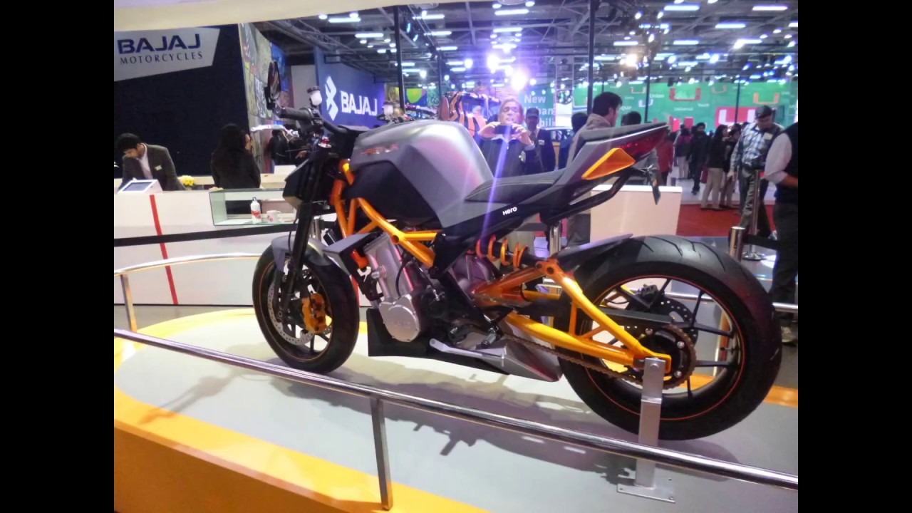 Bikes At Auto Expo 2014 - YouTube