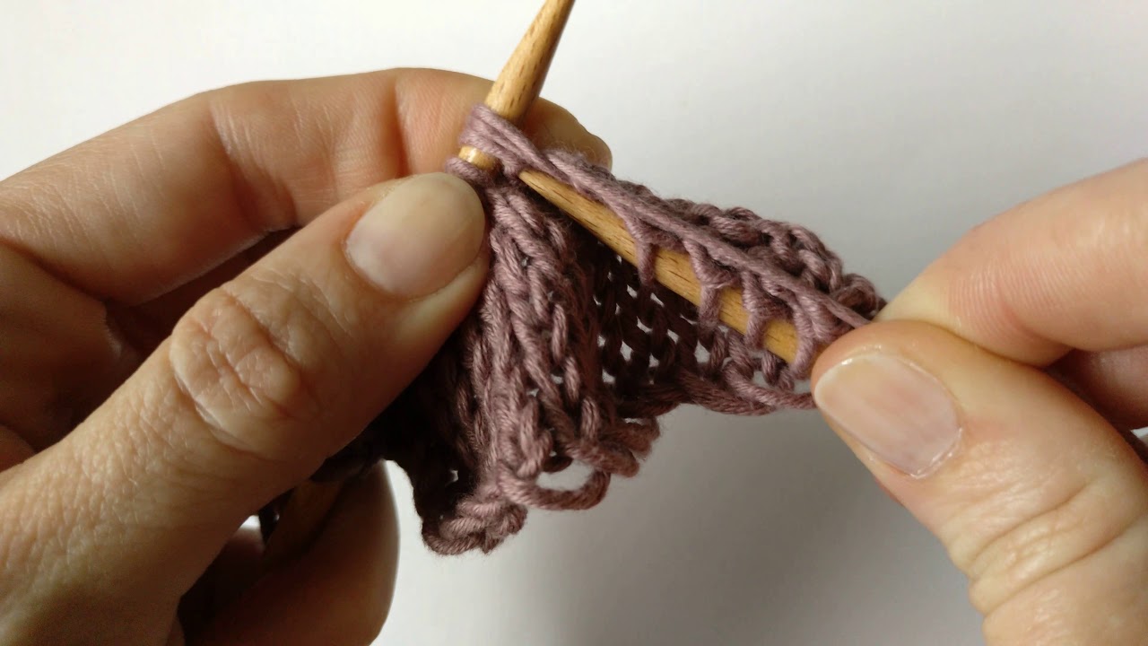 HOW TO KNIT RIGHT LEANING DOUBLE DECREASES I | WE ARE KNITTERS - YouTube