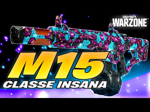 A *CLASSE META M15* É UMA DAS MELHORES ARs DO WARZONE!! | M15 MOD 0 WARZONE