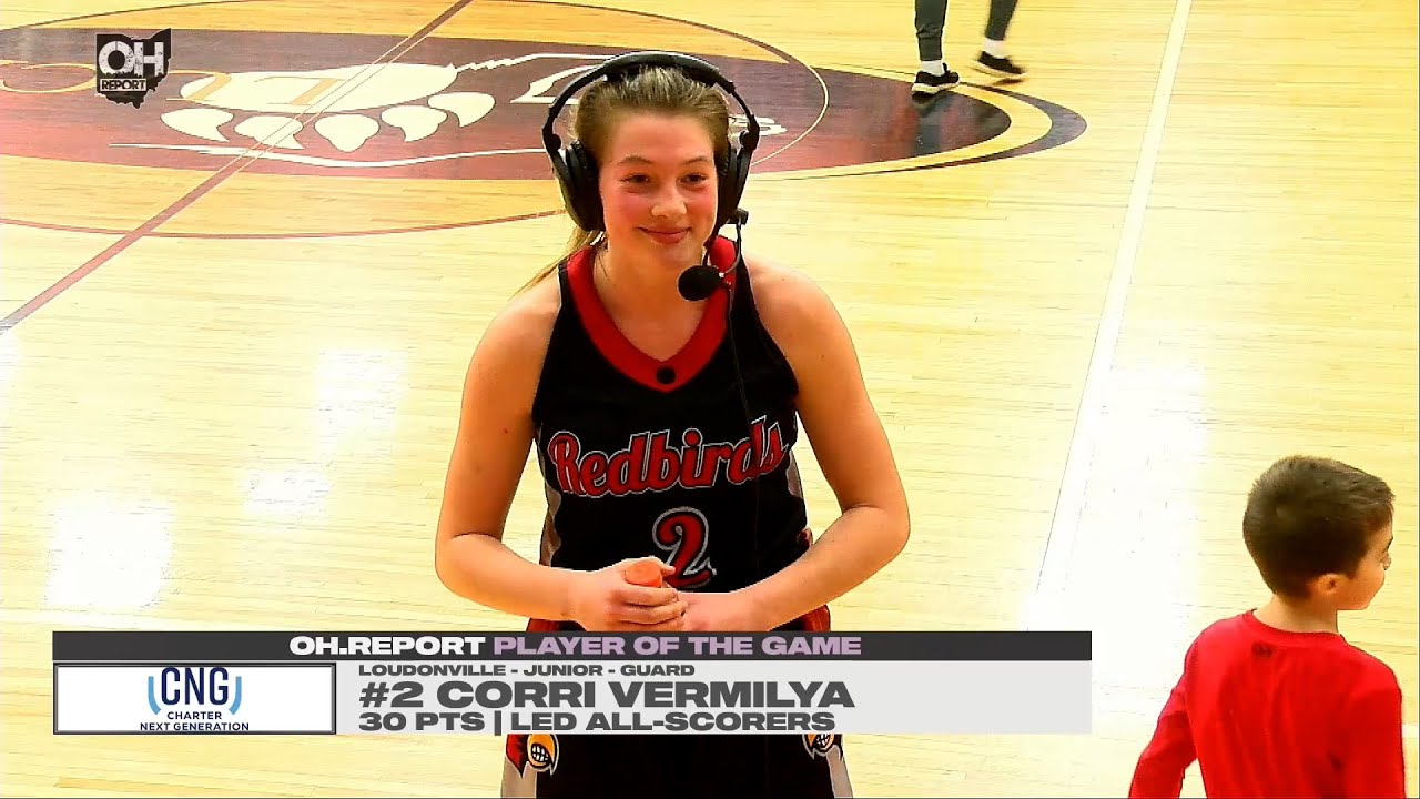 MVP - Loudonville's Corri Vermilya vs Lucas - YouTube