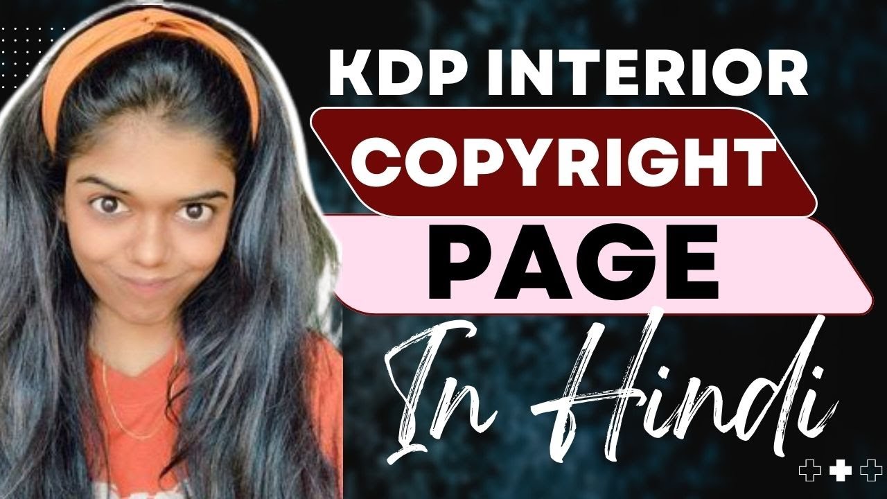 [HINDI] Copyright Page For KDP Interior: Make Money EASY - YouTube