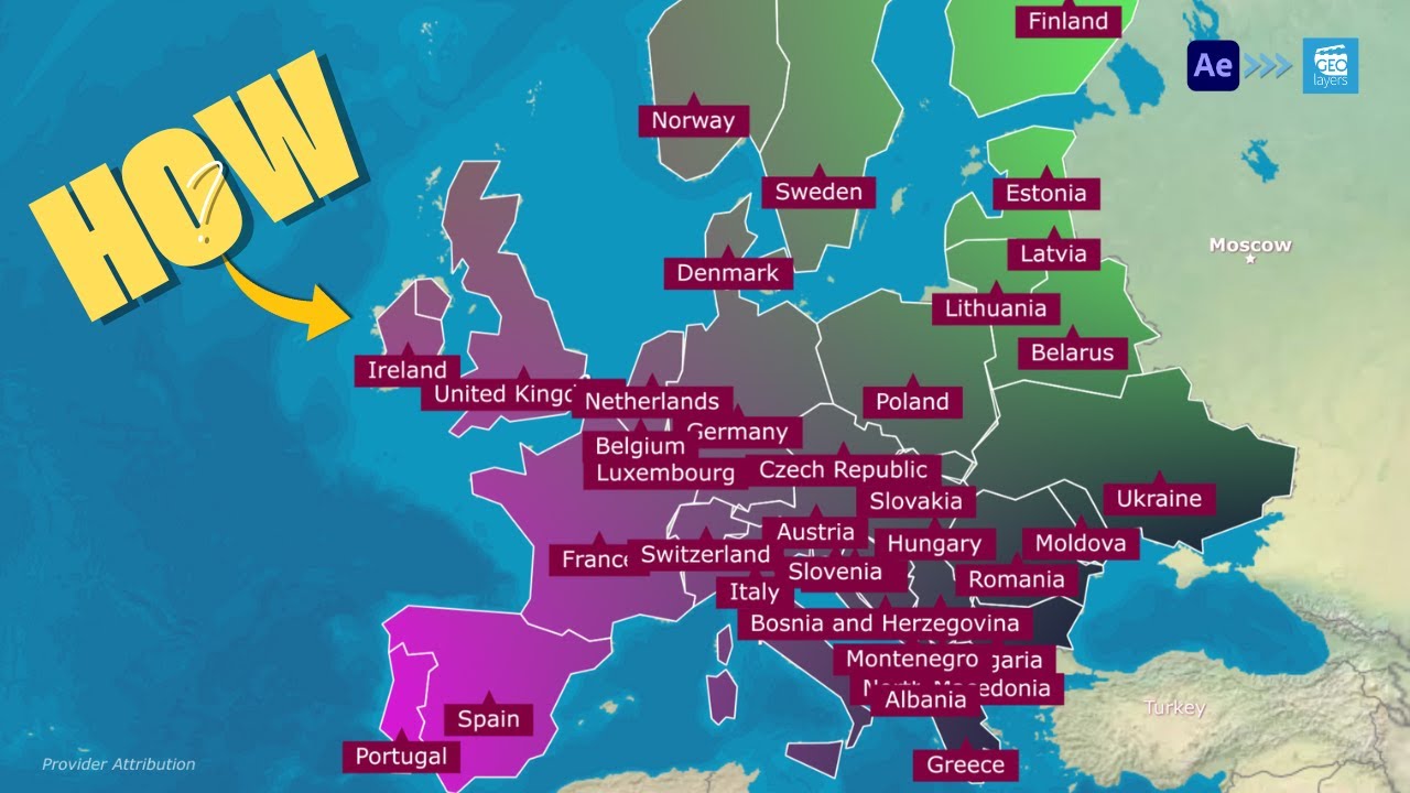 How to Draw Unlimited Countries in One Click | GeoLayers 3 Tutorial ...