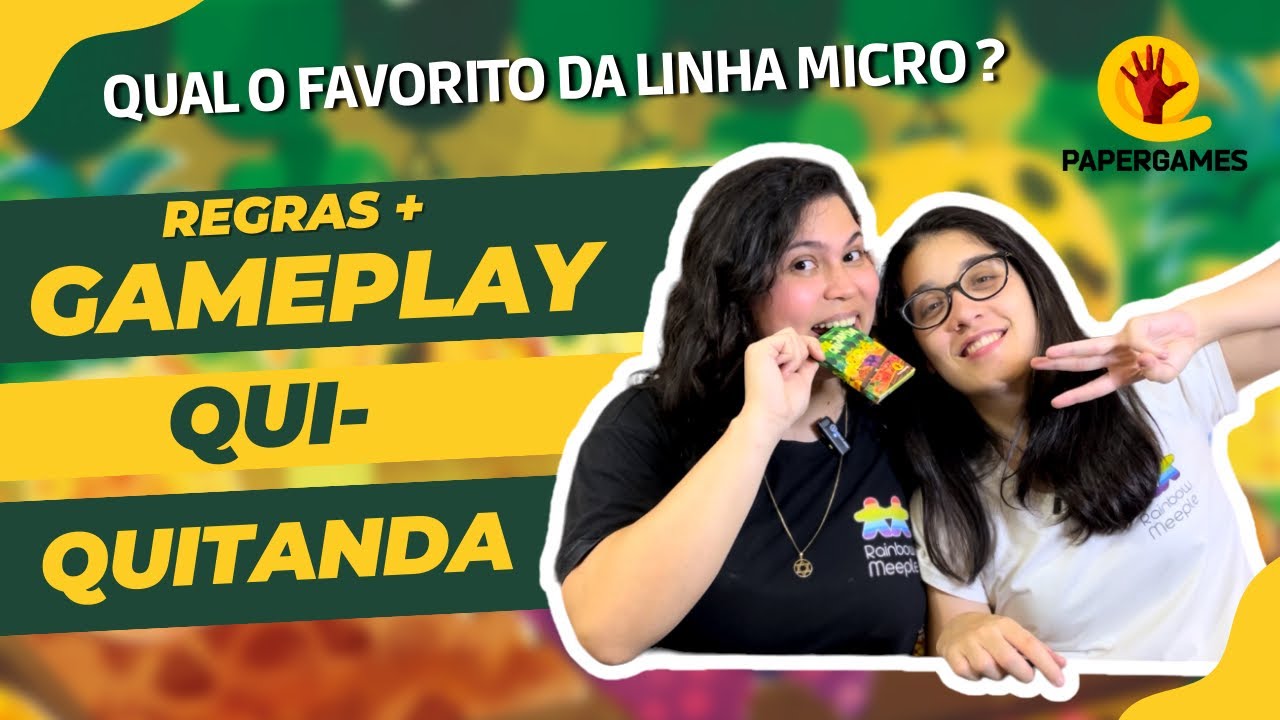 QUI-QUITANDA - Gameplay + Regras | @PaperGamesEd - YouTube