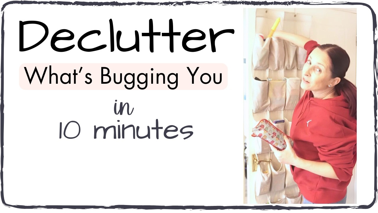 10 Minute Decluttering Challenge | Decluttering With Me - YouTube