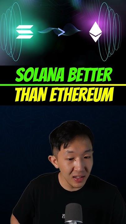 Is Solana crypto better than Ethereum? #crypto #solana #ethereum - YouTube