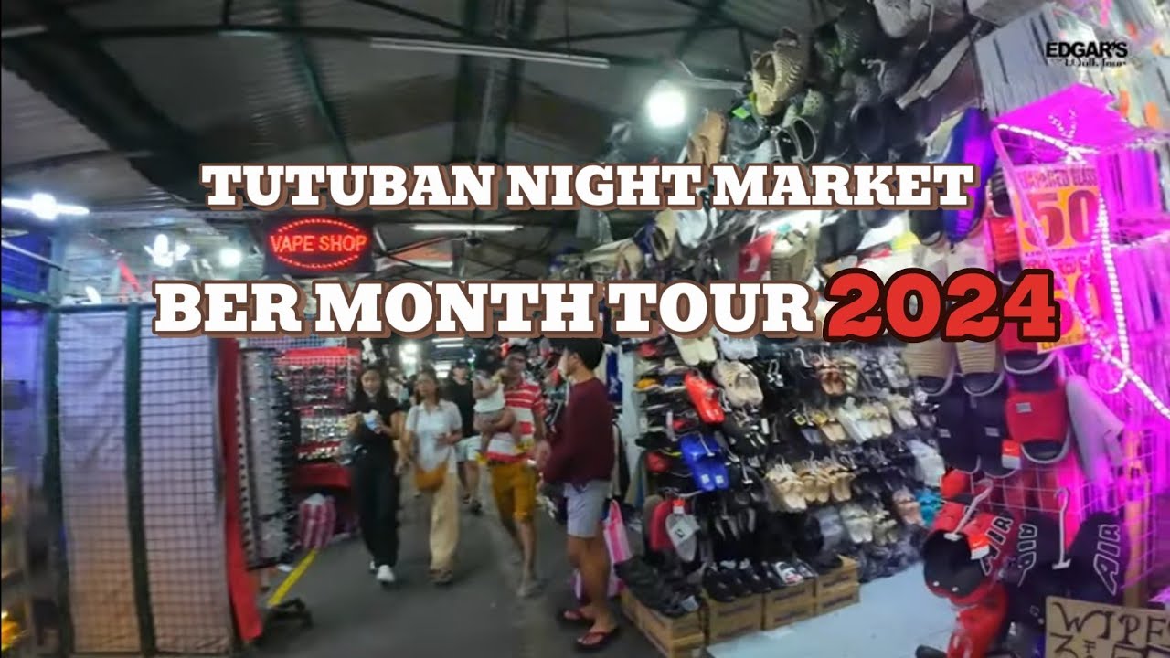 TUTUBAN NIGHT MARKET TOUR and CANTEEN VISIT TOUR 2024, Tutuban Center ...