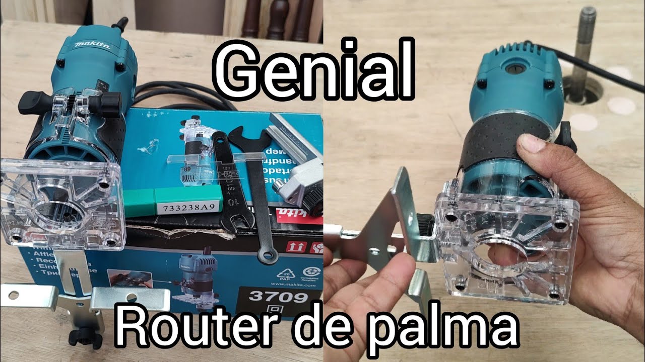 ¡necesitas tenerlo! Router de palma marca Makita - YouTube
