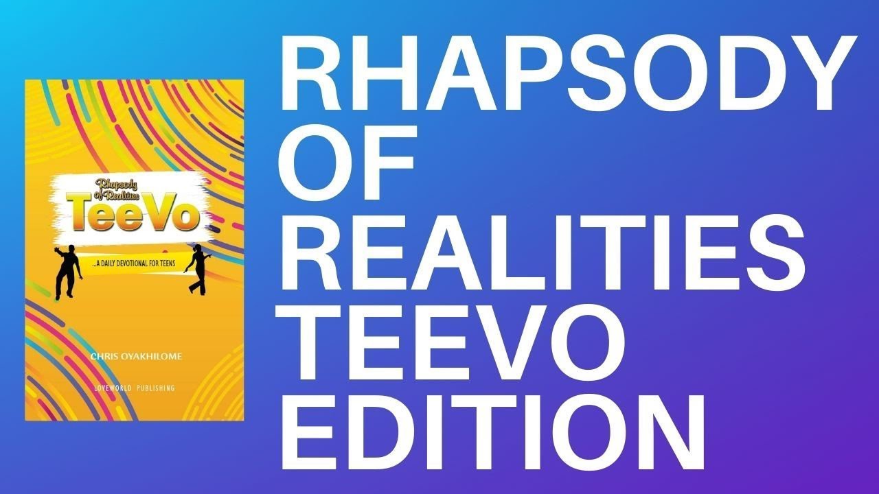Rhapsody of Realities Teevo Edition 05.08.2023 - YouTube