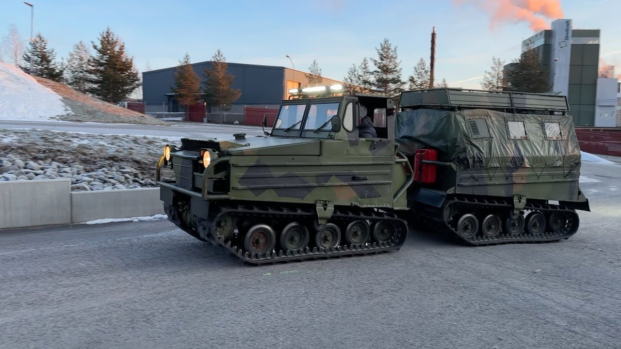 Köp Bandvagn Volvo BV202NF1 på Klaravik - YouTube