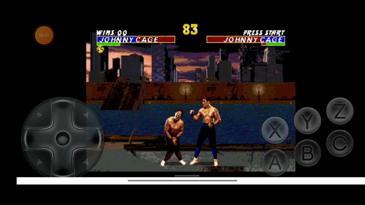 Ultimate Mortal Kombat Trilogy Johnny Cage MK2 vs Johnny Cage MK2 Very ...