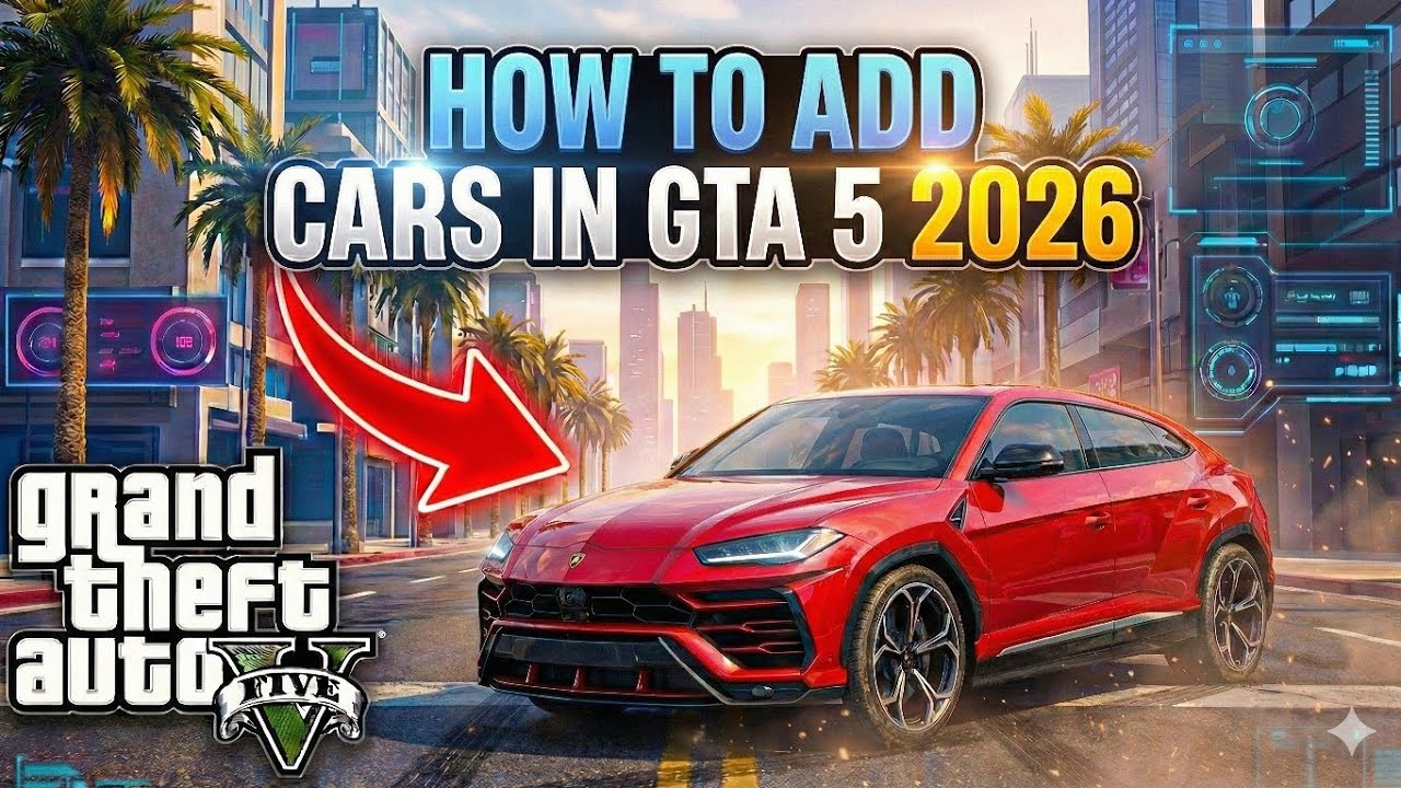 How to Add Real Cars in GTA 5 (2026) | Easy Step-by-Step Guide - YouTube
