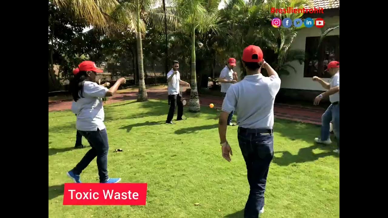 Toxic Waste Team Building Game - YouTube