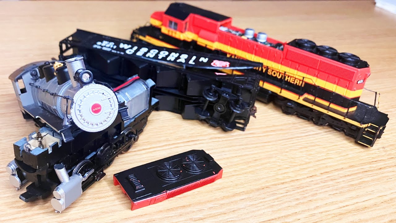 These Model Trains Were DESTROYED... - YouTube