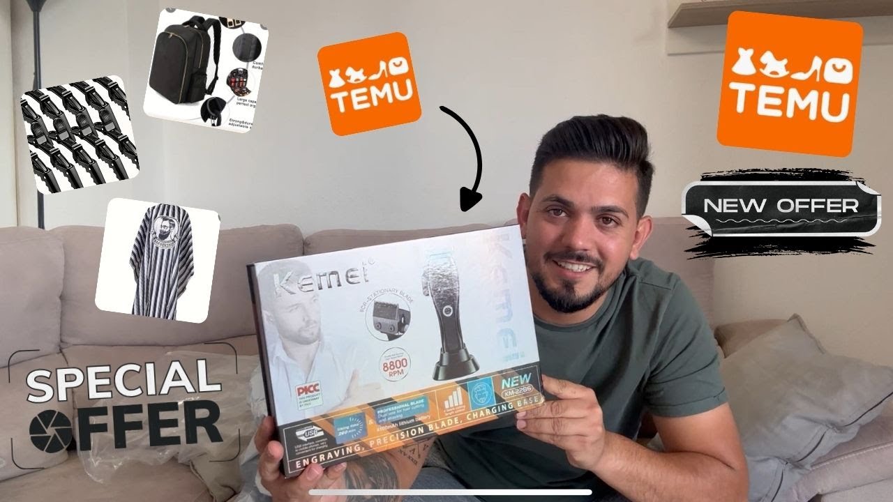Compra de TEMU Barber Tools 💈 // Unboxing Temu Barber Tools and enjoy ...