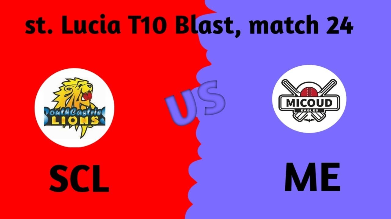 South Castries Lions vs Micoud Eagles, Match 24St. Lucia T10 Blast ...