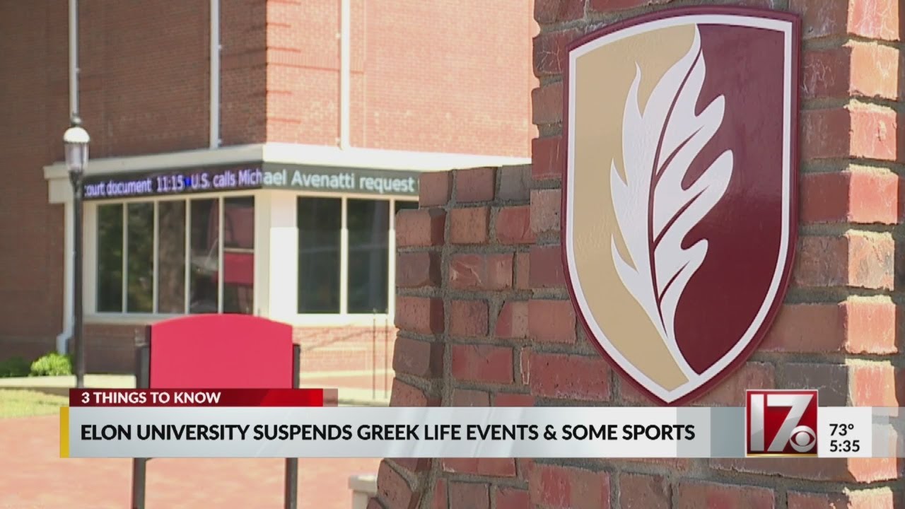 Elon suspending some sports and Greek life events amid COVID-19 cases ...