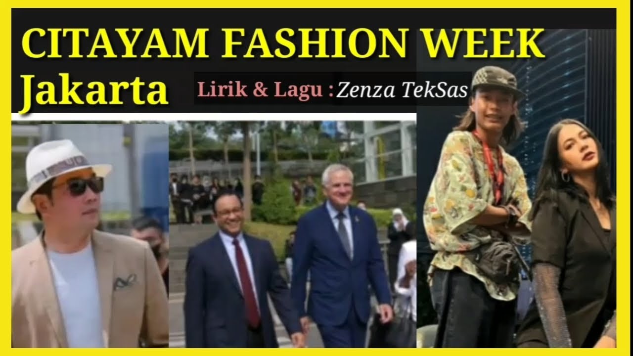 CITAYAM FASHION WEEK ( TekSas UI Band ) SCBD - YouTube Music