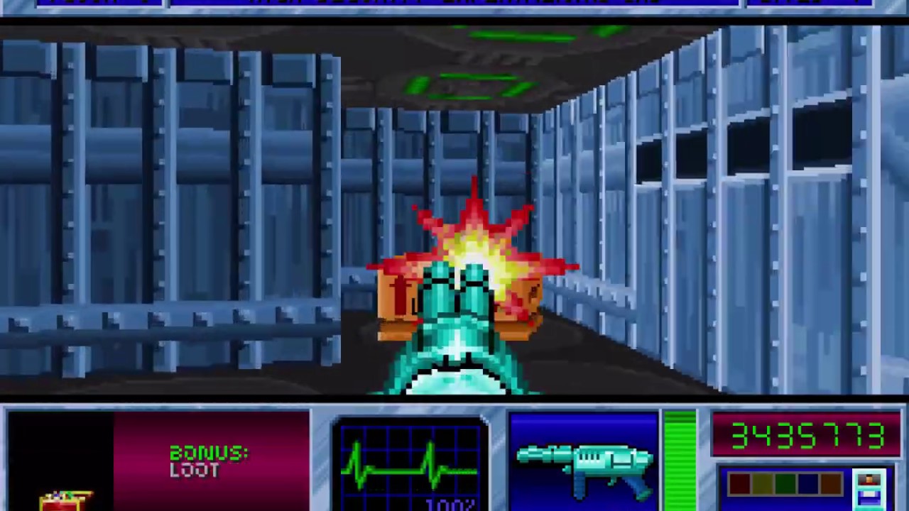 Blake Stone: Aliens of Gold - Episode 5: Habitat II - Floor 9 (1993 ...