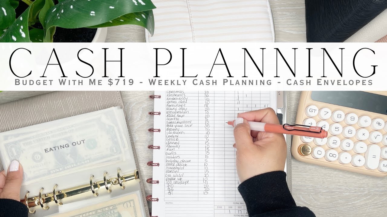 Budget With Me $719 | Weekly Cash Planning | How I Figure Out the Money ...
