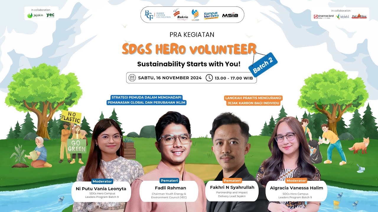 Capacity Building SDGs Hero Volunteer Batch 2 - YouTube