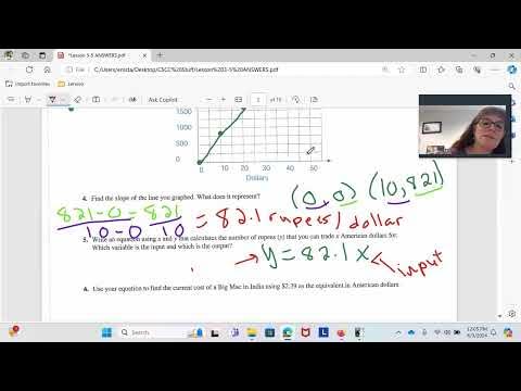 Lesson 3-5 Class Work Video - YouTube