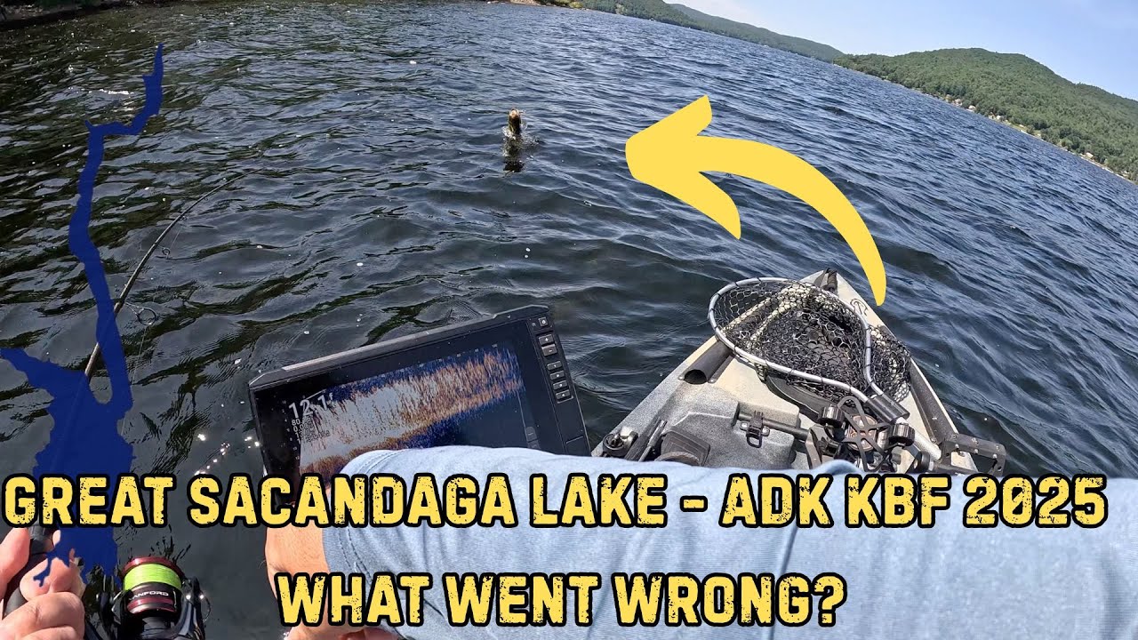 Sacandaga Lake Kayak Fishing - ADK KBF 2025 - YouTube