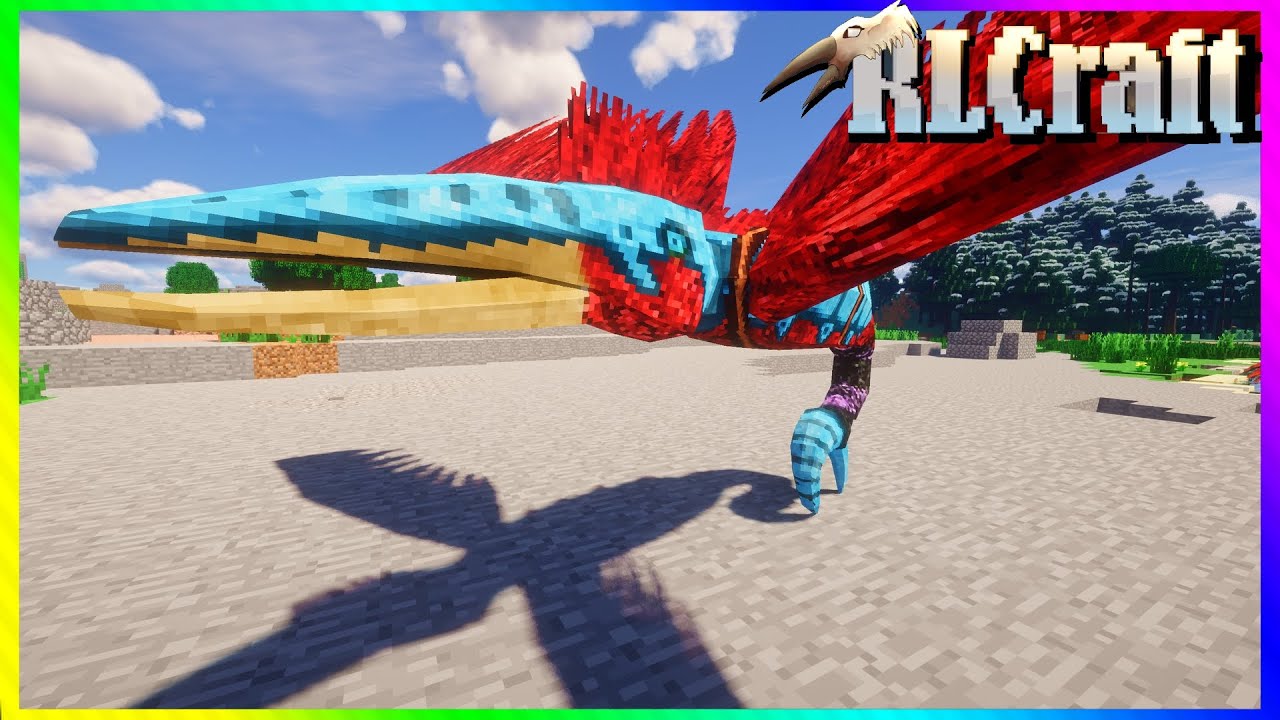 I actually tamed this ROC and can now FLY in RLCraft [23] - YouTube