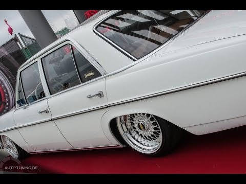 Tuning Mercedes W115 Stance Works - YouTube