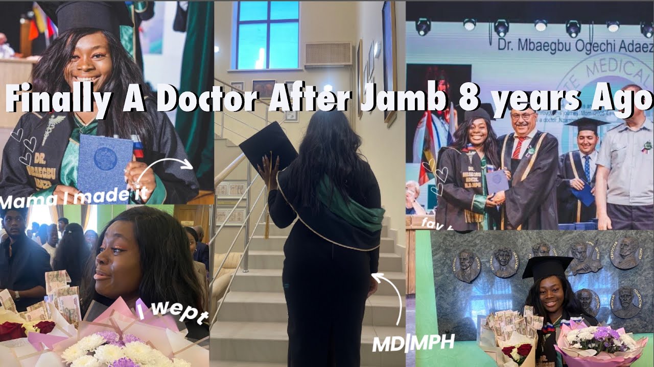 8 Years Later, I’m Finally A Doctor | MPH (GRADUATION VLOG) #graduation2024 - YouTube
