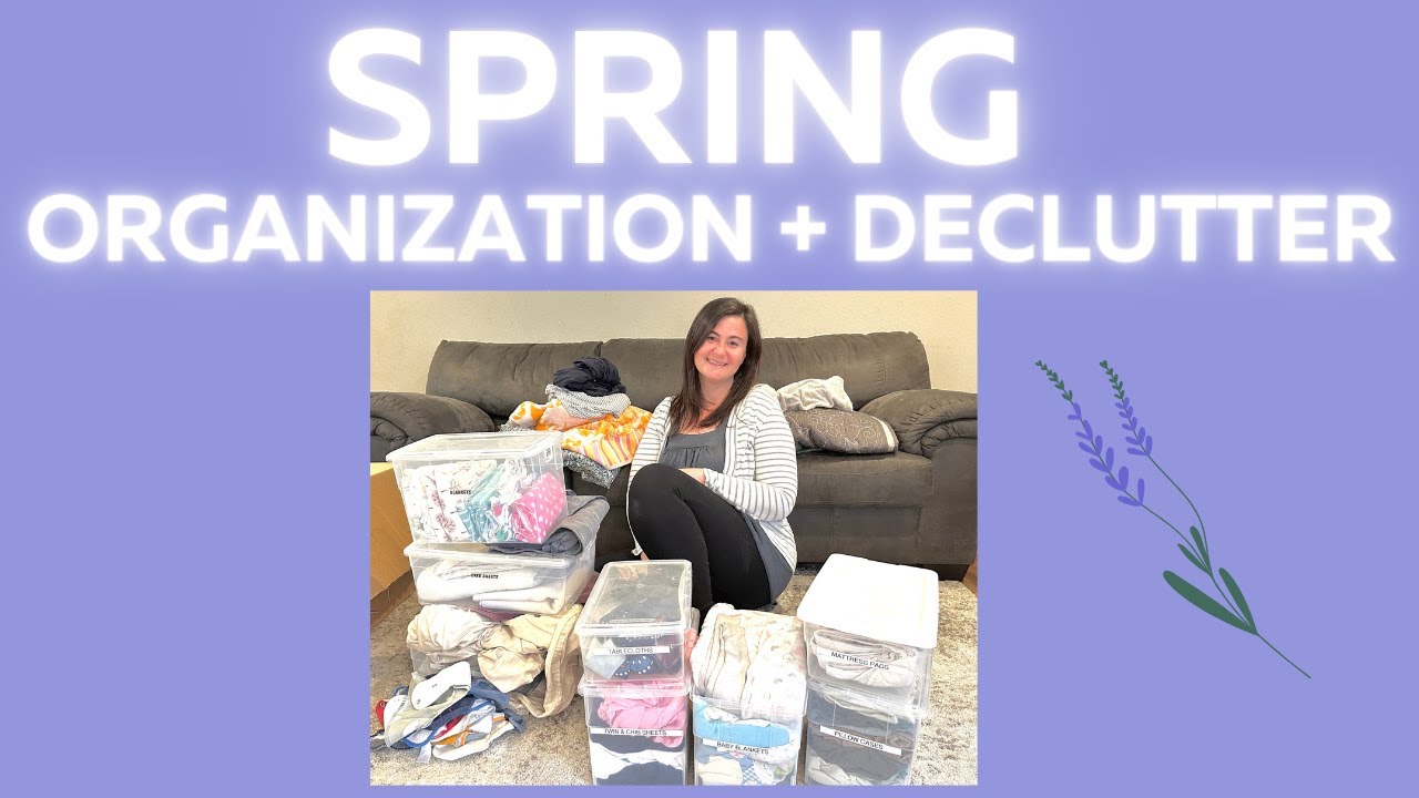Spring Organization & Decluttering - Shoes, Linens & House Supplies ...