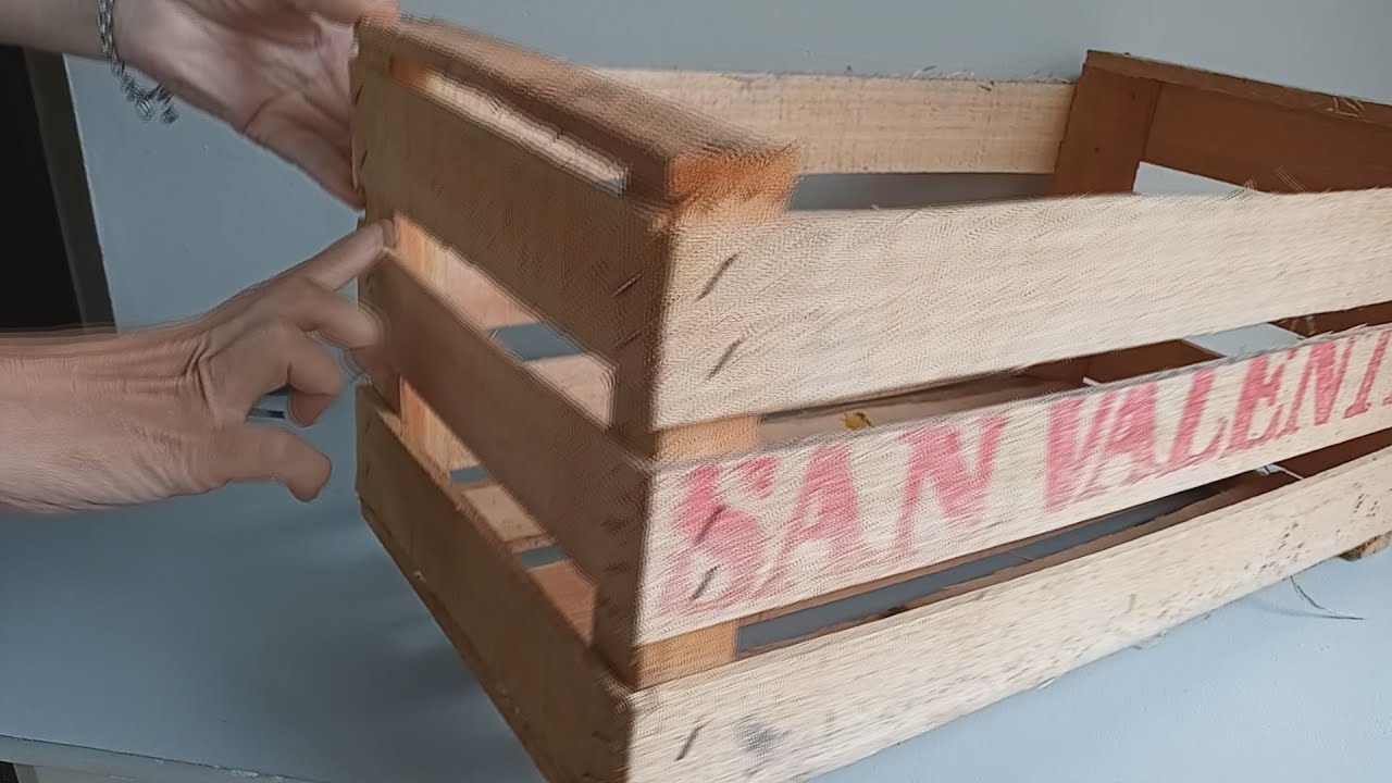 DIY - 3 IDEAS with CRATE PLANKS 😍 FROM TRASH TO TREASURE ♻ RECYCLING 🌼 ...