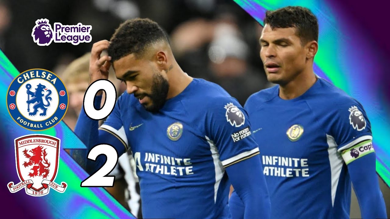 Chelsea vs Middlesbrough | Premier League Full Match | EA Sports FC 24 ...