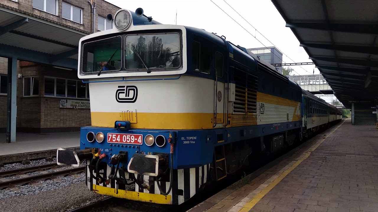 754 059-4 Sp 1642 DKV Česká Třebová - YouTube
