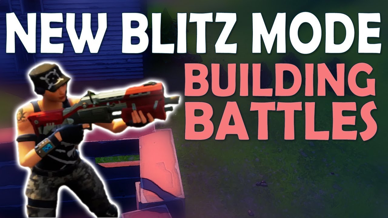 INSANE BUILDING BATTLES | NEW BLITZ GAME MODE | TAKING THE HIGHGROUND ...