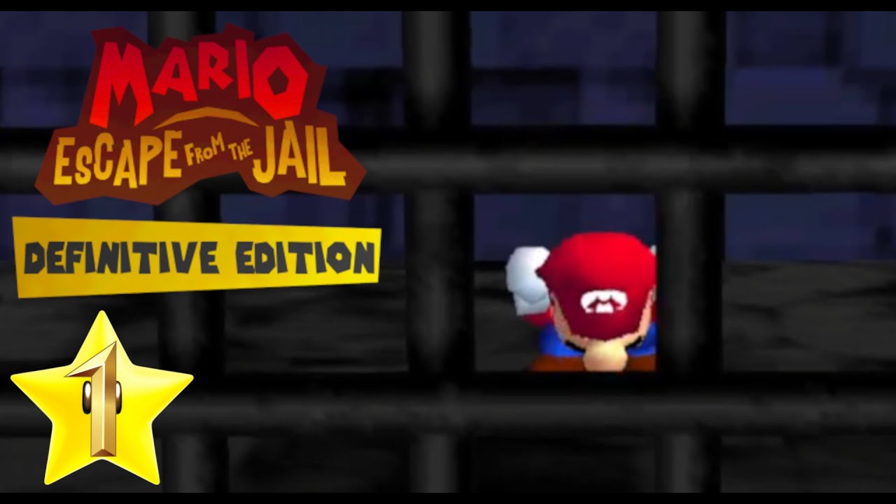 Super Mario 64 Escape From The Jail Folge 1 (100%): Mario gefangen im ...