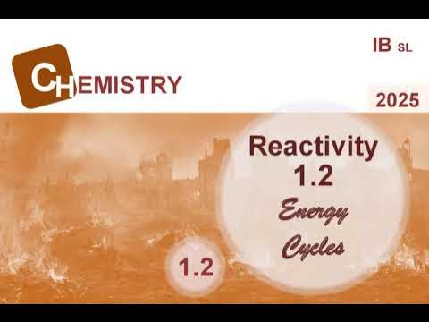 IB Chem 2025 Reactivity 1.2 Energy Cycles in Reactions SL + HL Note #ib ...