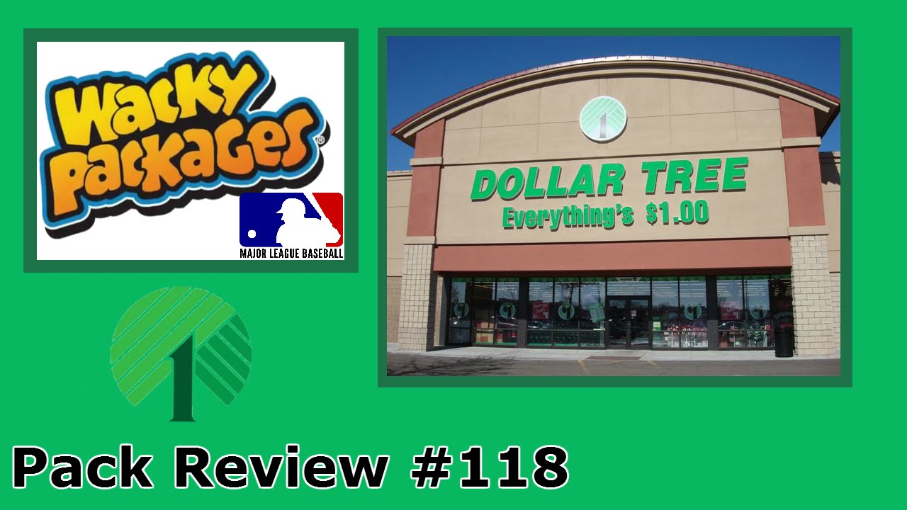 Pack Review #118: Dollar Tree 2016 Topps Wacky Packages MLB Baseball ...